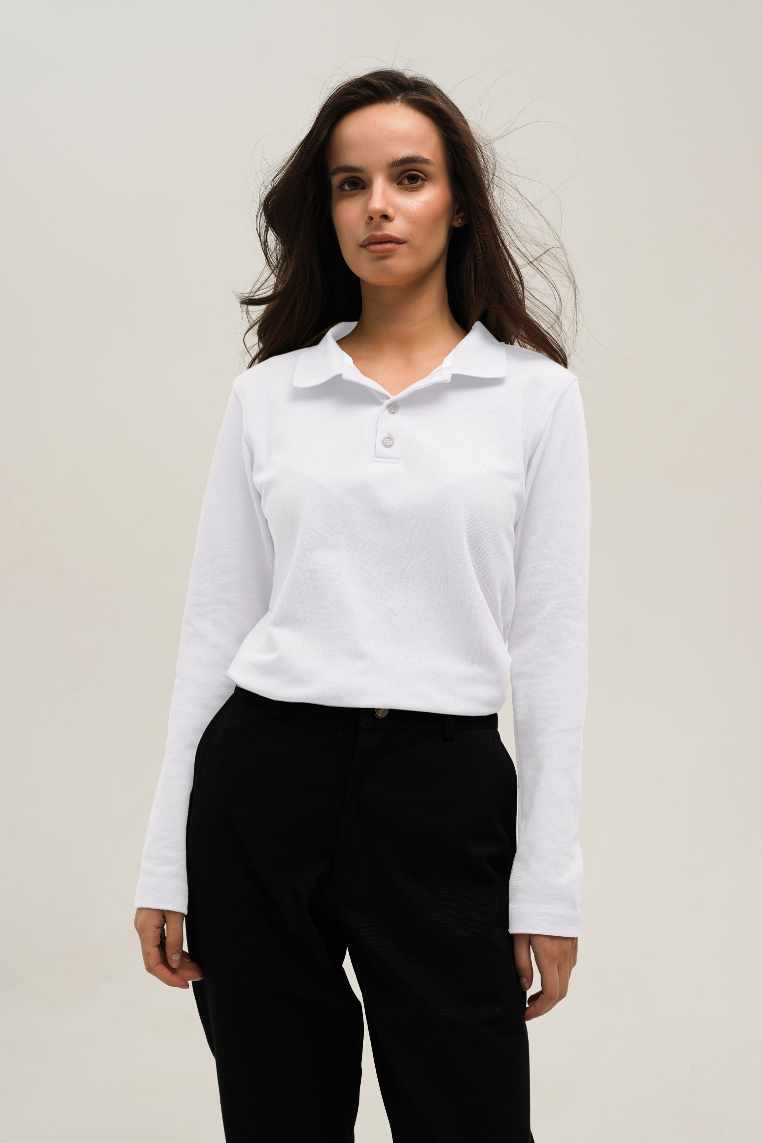 Women’s Polo White - Taboo Clothing Company