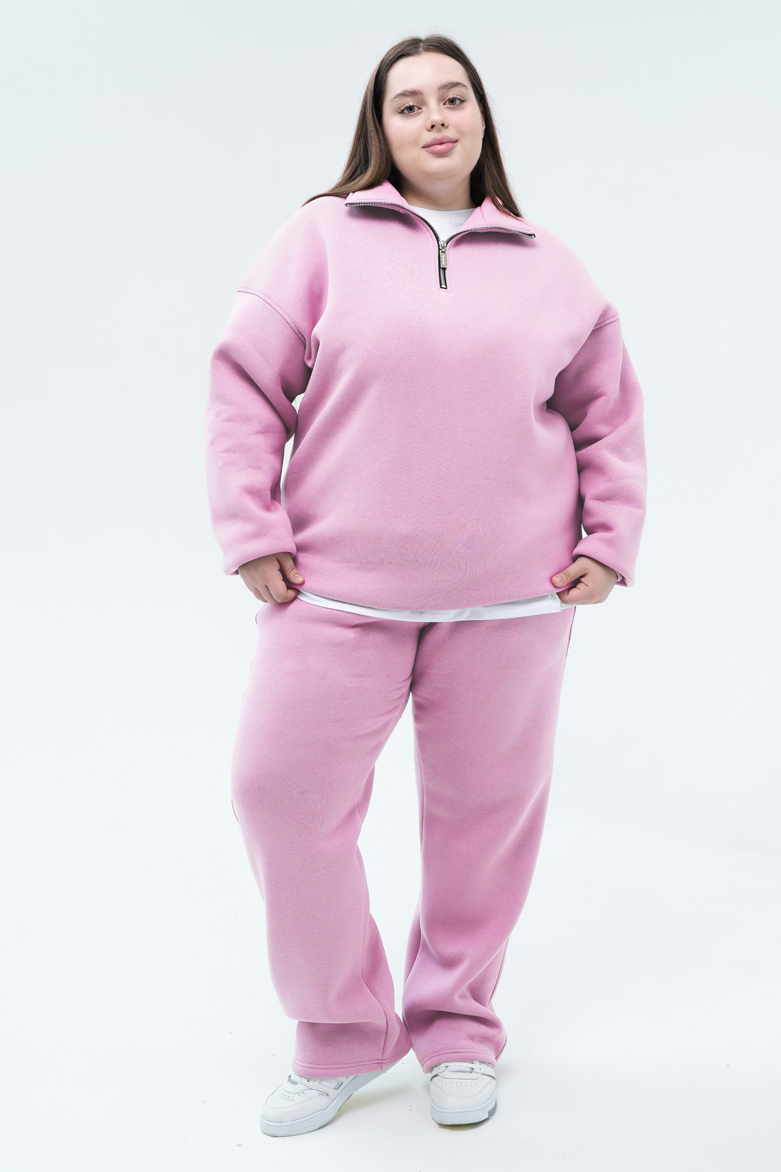 Костюм жіночий Plus Size v.2 Pink - Taboo Clothing Company